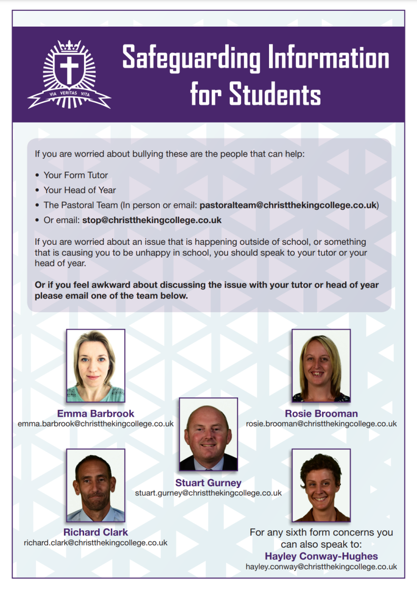 Safeguarding | Christ the King College